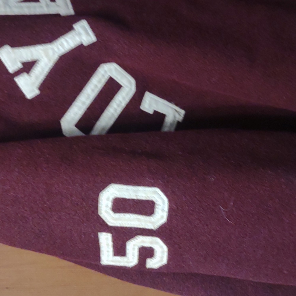 Vintage Varsity Football Jacket Coat Embroidered Joe … - Gem